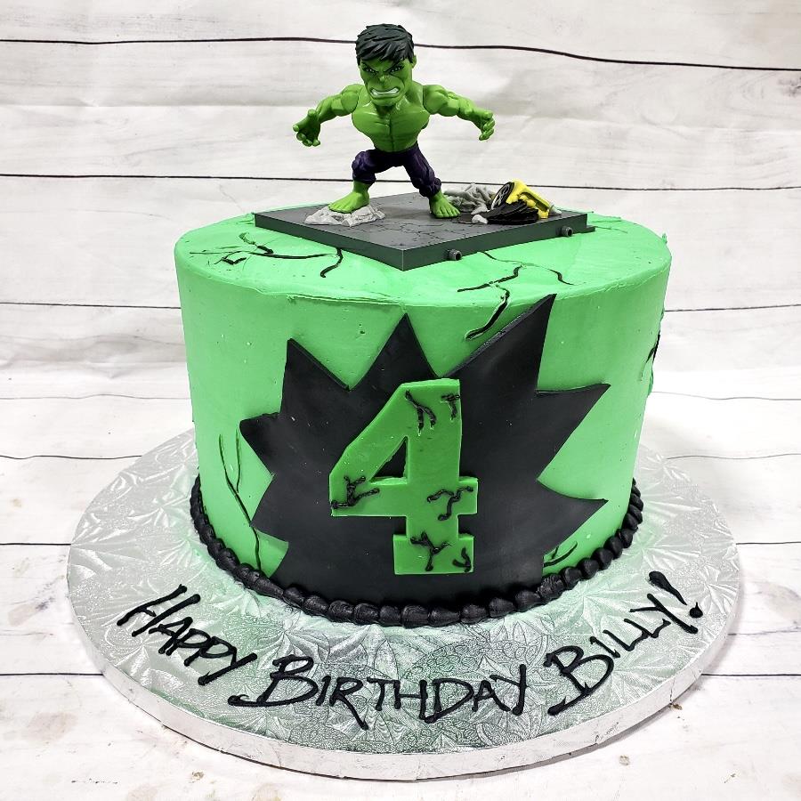 Hulk Number – Fratellis Pastry Shop