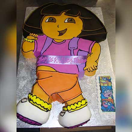 Dora Cutout – Fratellis Pastry Shop