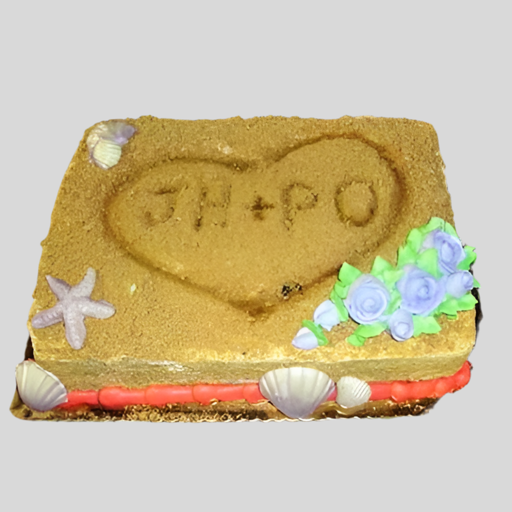 Sand Initials – Fratellis Pastry Shop